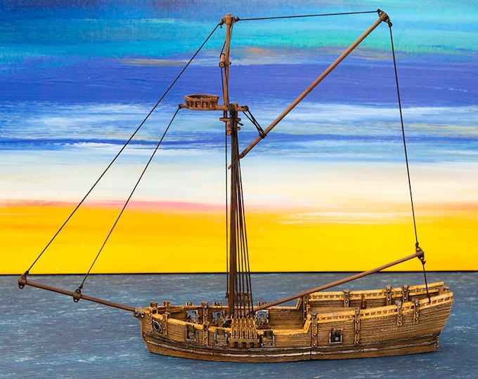 Sloop Ship Dnd Miniature Terrain for Dungeons and Dragons, D&D ...