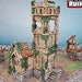 Shadowfey Bell Tower and Sept Dnd Miniature Terrain for Dungeons and ...