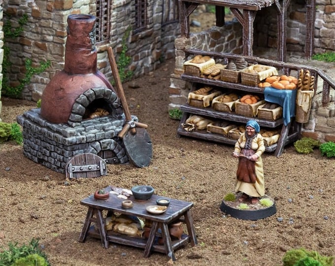 Baker Dnd Terrain for Dungeons and Dragons, D&D, D and D, Miniature ...