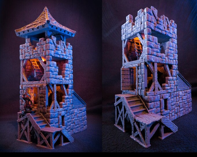 The War Wizard DnD Miniature Terrain 15mm 28mm 32mm | Etsy