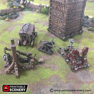 Siege Engine Bundle Medieval Dnd Terrain for Dungeons and Dragons, D&D ...