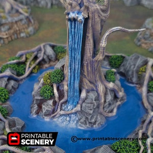 Shadowfey Feywild Shrine Dnd Miniature Terrain for Dungeons and Dragons ...