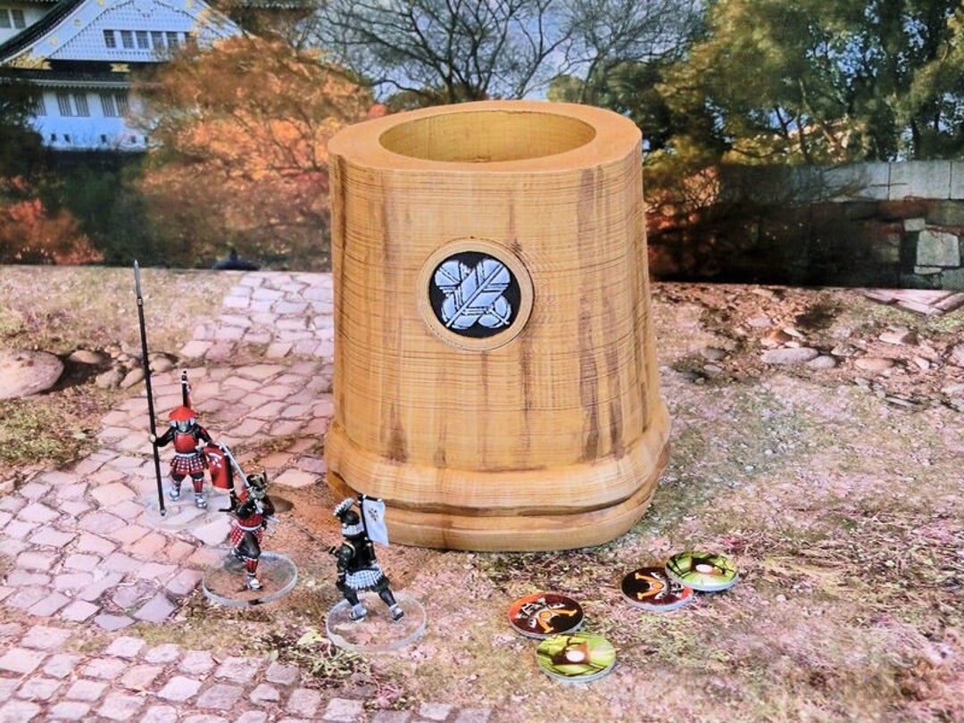 Japan Samurai Bamboo Cup Dnd Miniature Wargaming Terrain for Dungeons ...