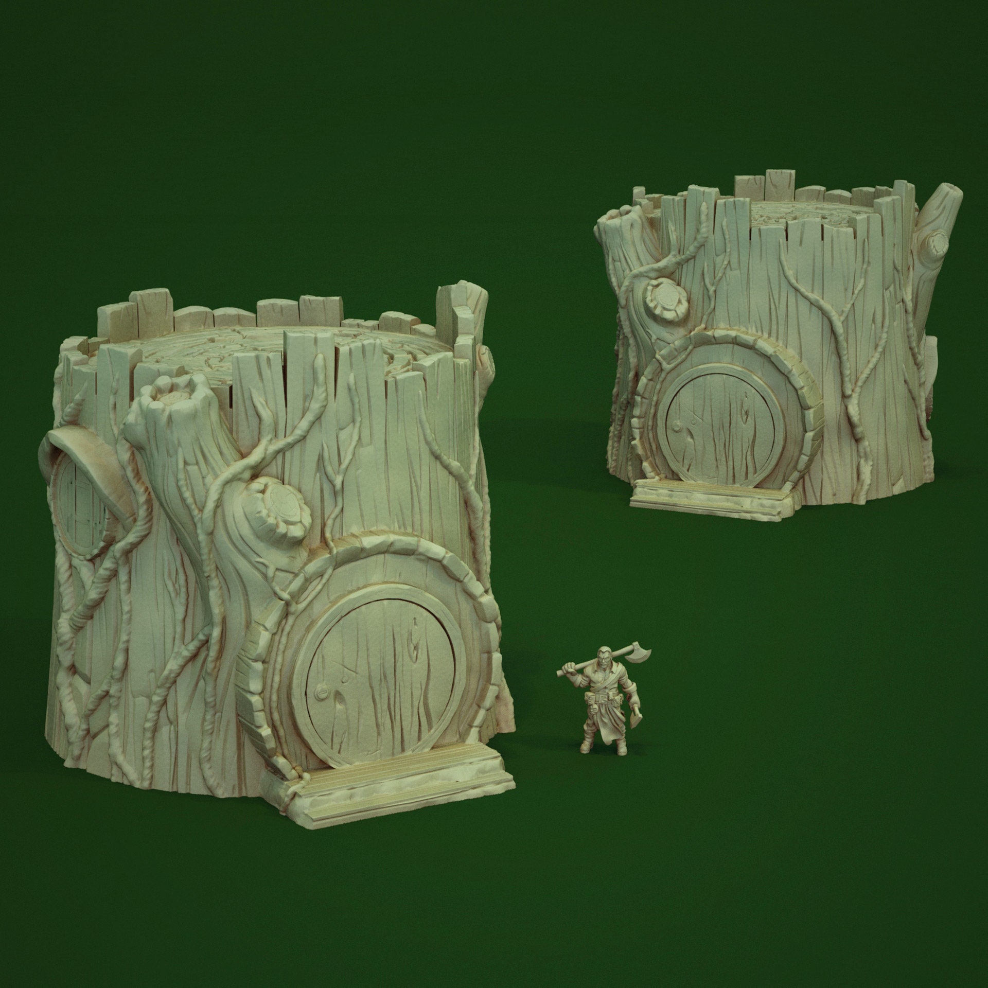 City of Life Set 1 Dnd Miniature Terrain for Dungeons and - Etsy