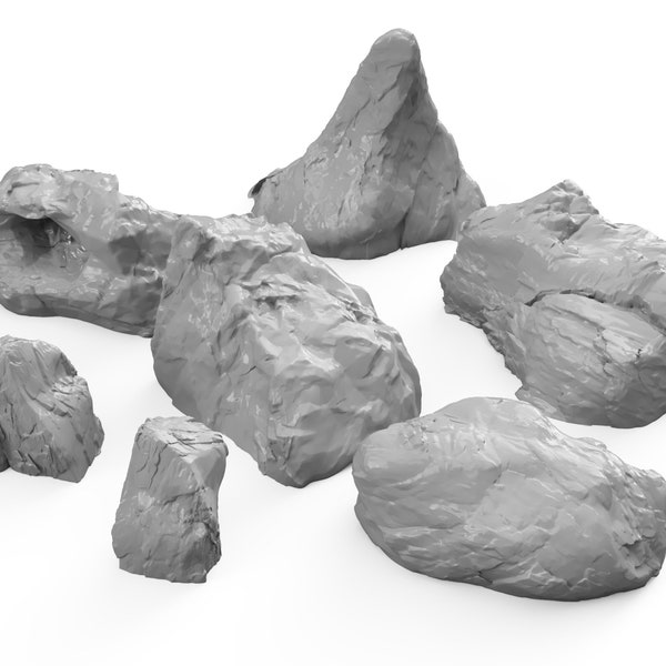 Miniature Rocks - Etsy