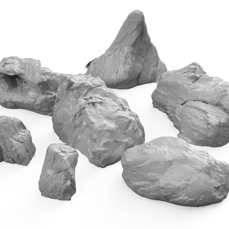 Miniature Rocks - Etsy