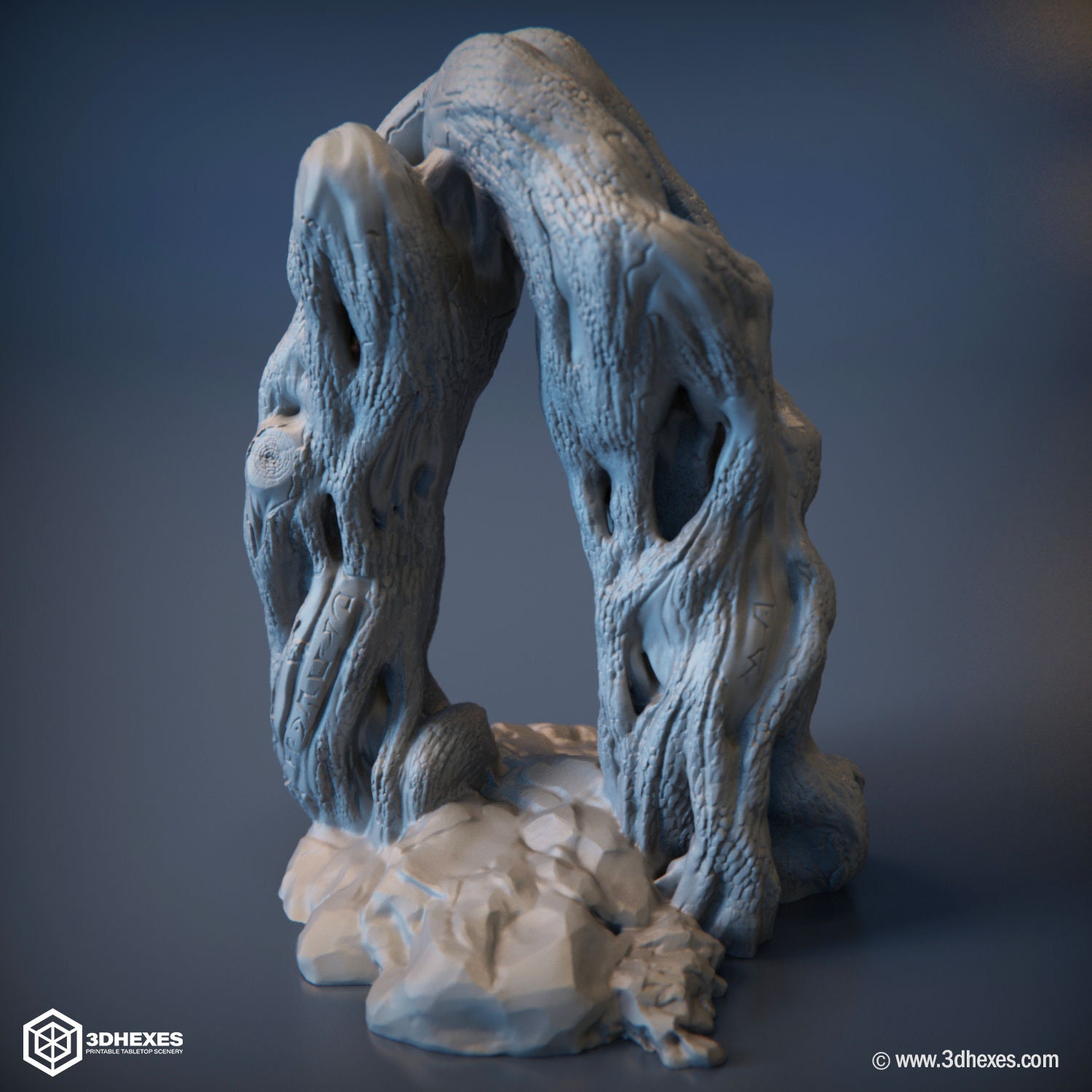 Arboreal Gate Dnd Miniature Terrain for Dungeons and Dragons, D&D, D ...