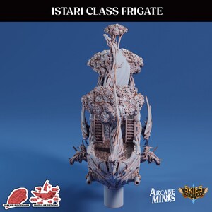 Istari Frigate Ship Dnd Terrain, Dungeons and Dragons, Dnd Miniature, D ...