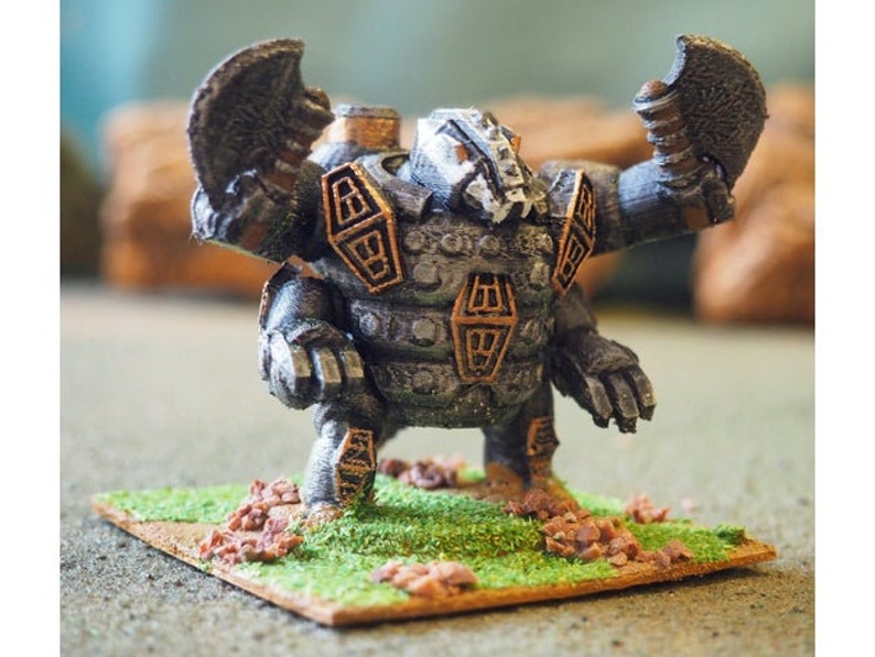 28mm 32mm Dwarf Badger King Dnd Miniature Pathfinder - Etsy