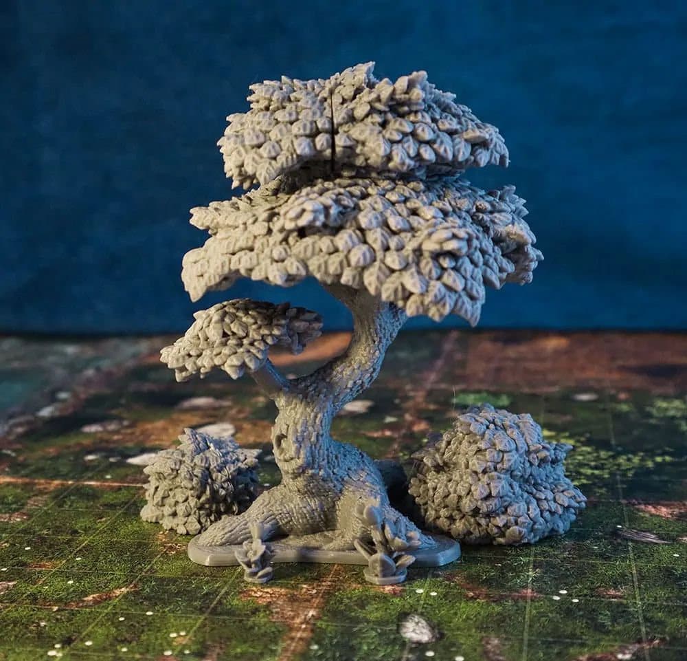 Scatter Terrain Tree Set Dnd Miniature Terrain for Dungeons and Dragons ...