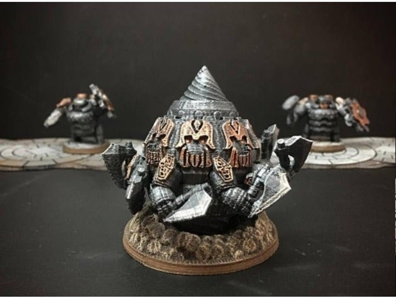 28mm | 32mm Dwarf Miner King Dnd Miniature Pathfinder Miniature | Dnd ...