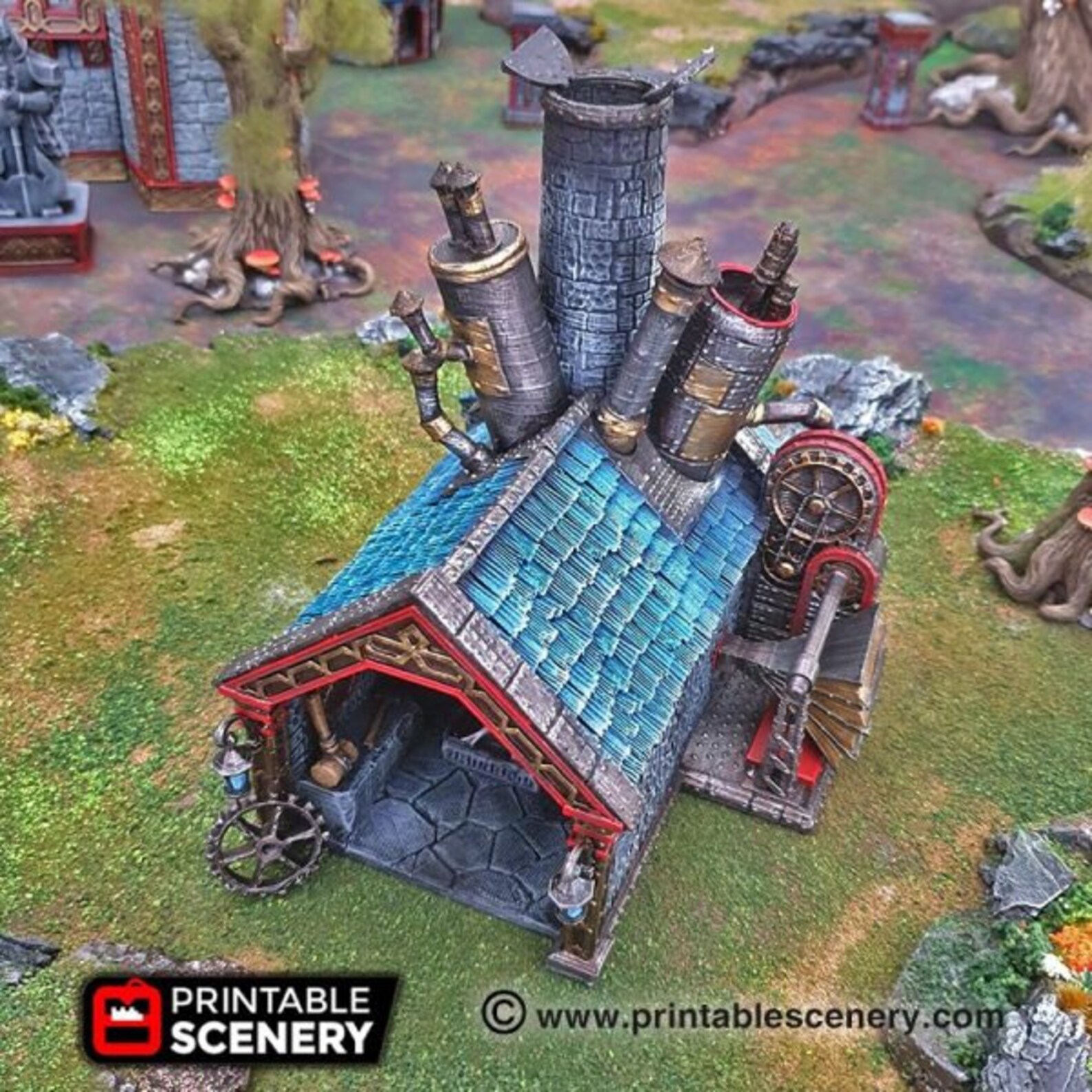 Dnd Terrain Dwarf Dwarven Forge | Dnd D&D 28mm Miniature Terrain ...