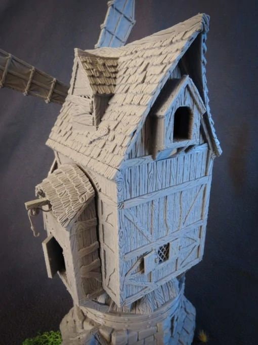 Windmill Dnd Miniature Terrain for Dungeons and Dragons D&D - Etsy