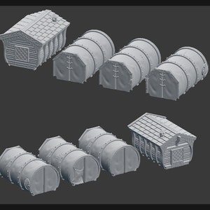 Caravan Carts and Wagons Dnd Miniature Terrain, Dungeons and Dragons, D ...