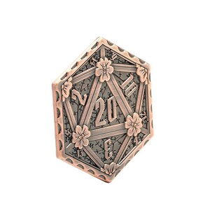 D20 Ancient Metal Dnd Dice Coins Accessories Set for Dungeons and ...