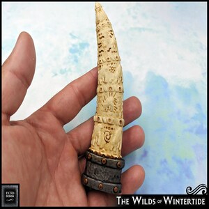 Carved Walrus Tusk RPG Prop Dnd Miniature Terrain for Dungeons and ...