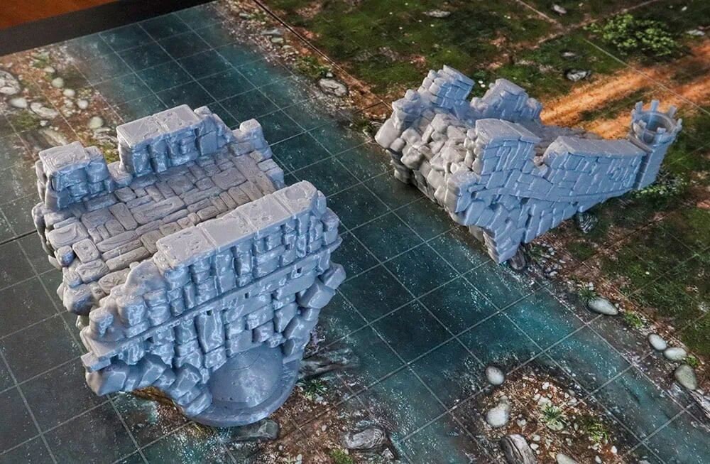 City of Tarok Modular Bridge Dnd Miniature Terrain for Dungeons and ...