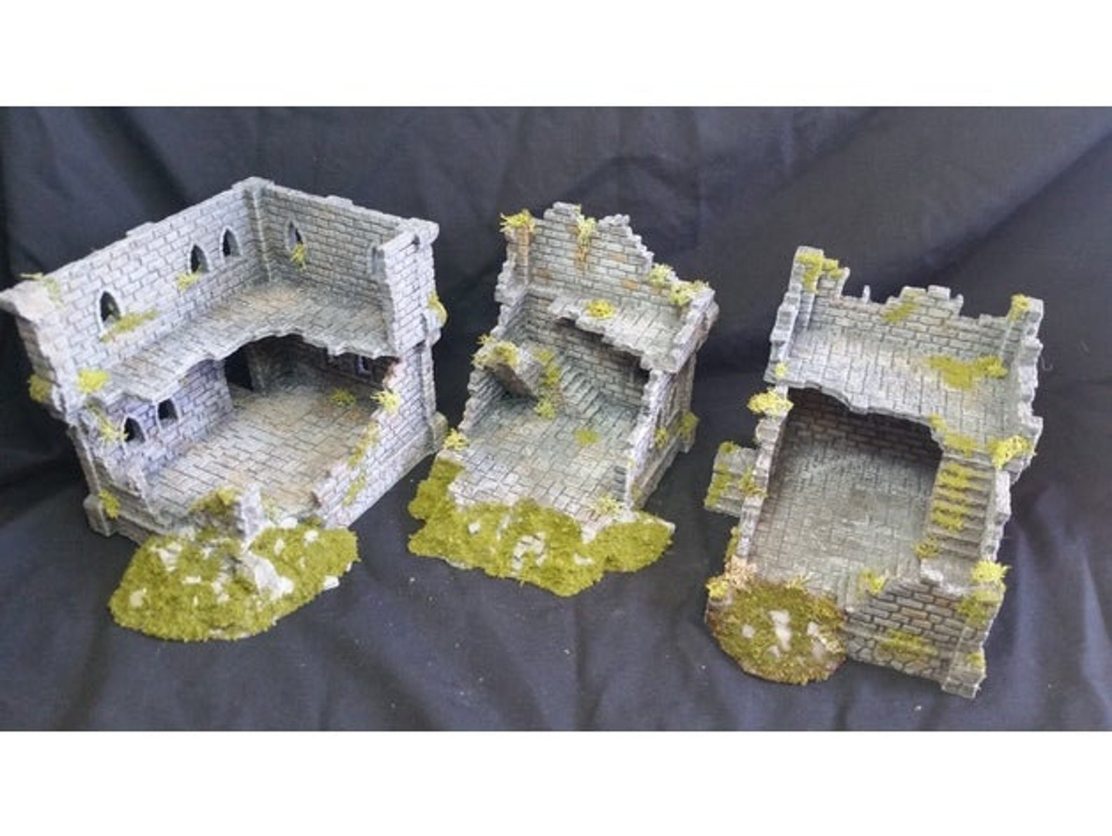 28mm | 32mm Modular Fantasy Ruins 1 Terrain |dnd Terrain | Pathfinder ...