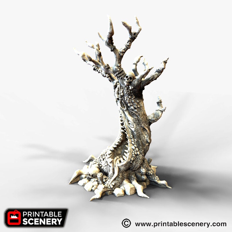 Vomiting Tree Dnd Miniature Terrain for Dungeons and Dragons - Etsy
