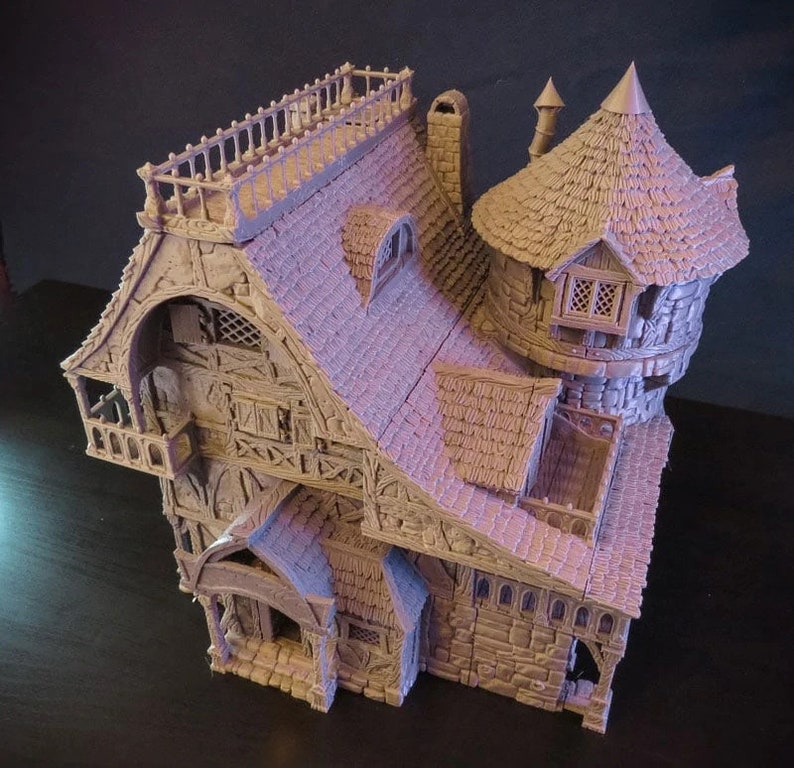 Roadside Inn Dnd Miniature Terrain for Dungeons and Dragons, D&D, D and ...