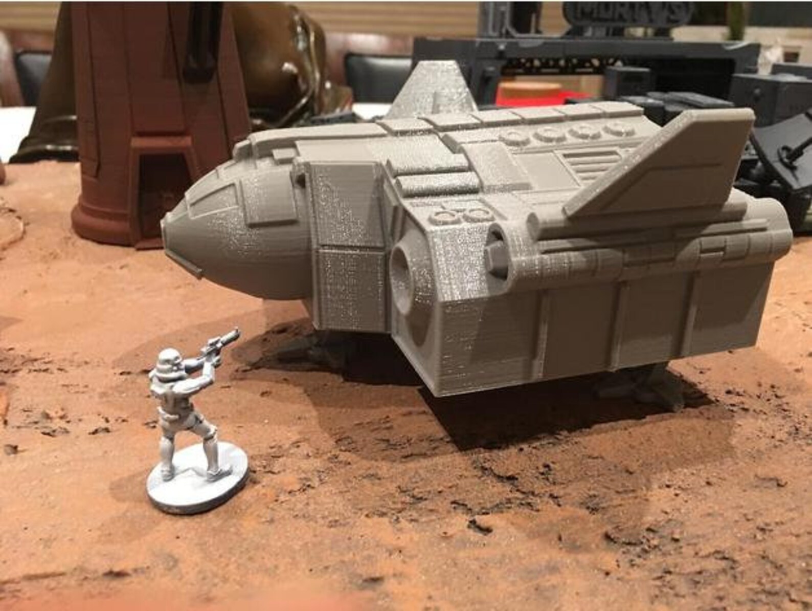 28mm Legion Imperial Assault Spaceship Wargaming Terrain | Scenery ...