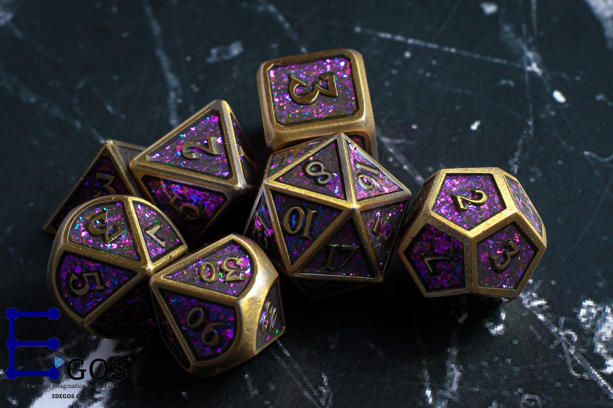 Green Board Game RPG TTRPG Mystic Magic Table Top Game Blue and Purple ...