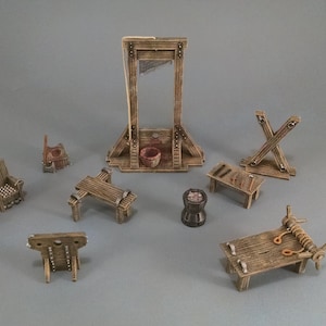 Dungeon Torture Chamber Furniture Dnd Terrain for Dungeons and Dragons ...