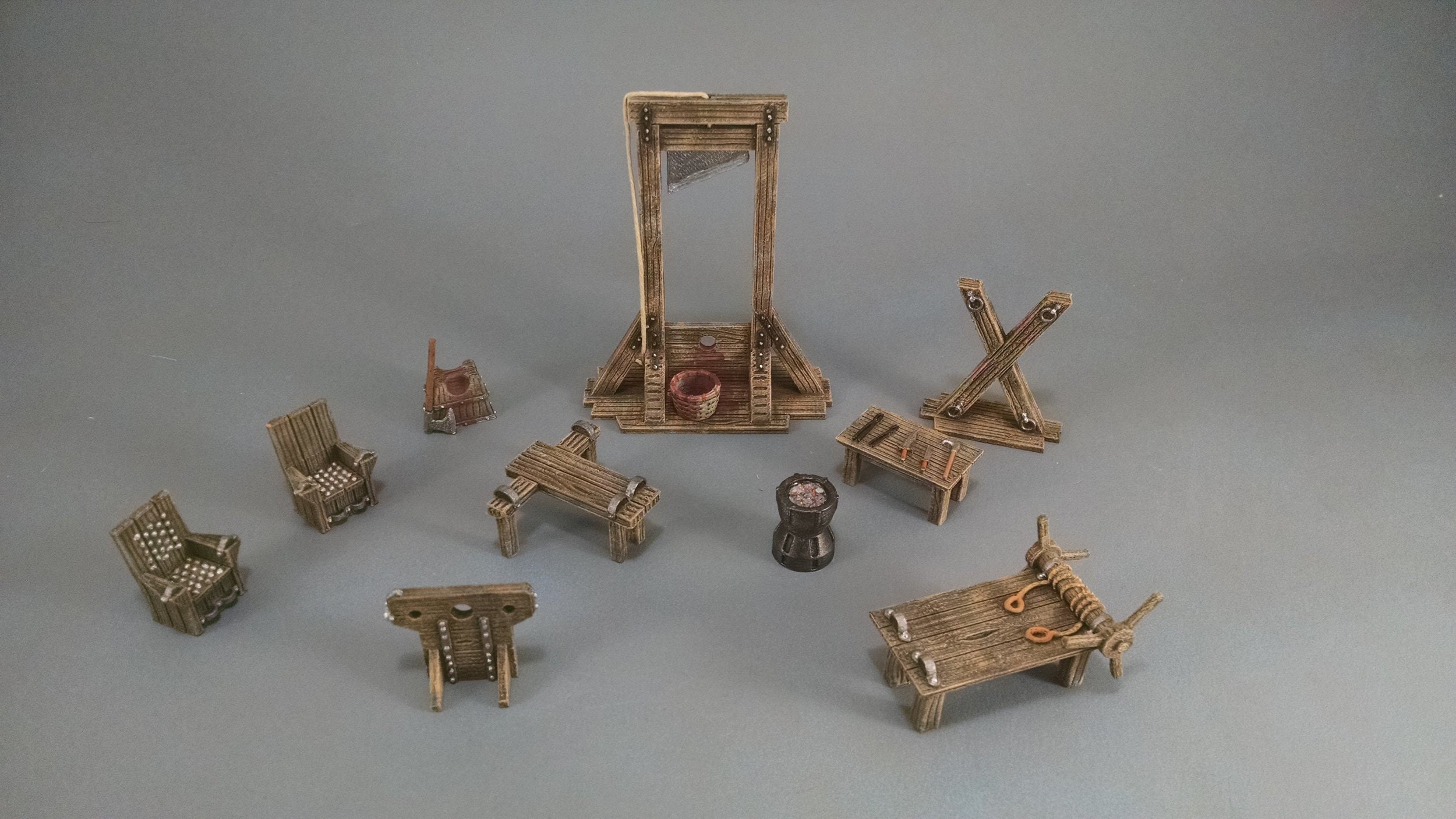 Dungeon Torture Chamber Furniture Dnd Terrain for Dungeons and Dragons ...