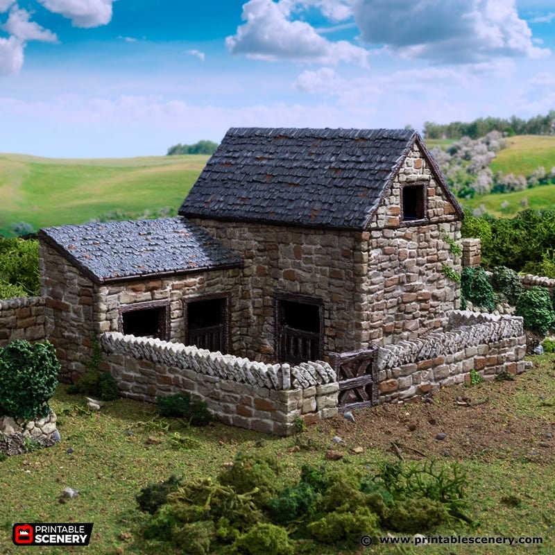 Complete Farm Set Dnd Terrain for Dungeons and Dragons Terrain, D&D, D ...