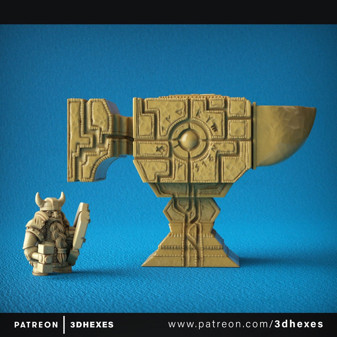 Anvil of Calamity Dnd Miniature Terrain for Dungeons and Dragons, D&D ...