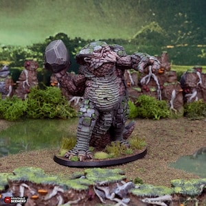 Gloaming Swamp Bridge Troll Set Dnd Terrain, Dungeons and Dragons ...