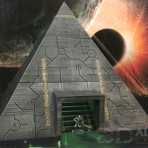 Necrontyr Pyramid Set Dnd Miniature Wargaming Terrain for Dungeons and ...