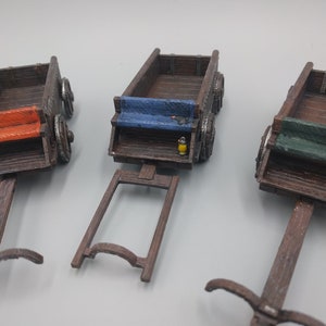 Caravan Carts and Wagons Dnd Miniature Terrain, Dungeons and Dragons, D ...