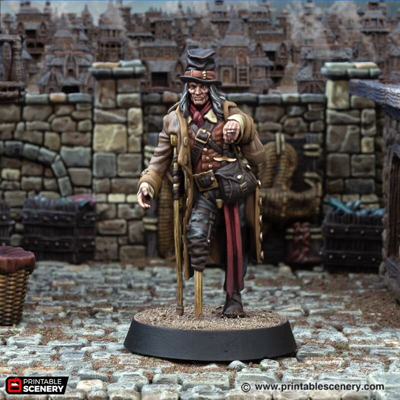 Head Henchmen-qyborell Snyde Dnd Miniature Terrain Set, Resin Miniature ...