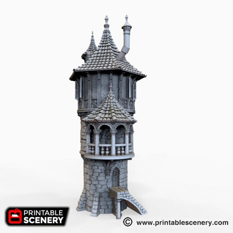 Dnd Terrain Wizard Tower - Fantasy Goblin Dwarve Elves and Demons ...