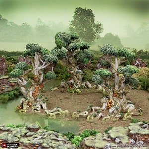 Gloaming Swamp Wilderwood Circle Dnd Miniature Terrain, Dungeons and ...