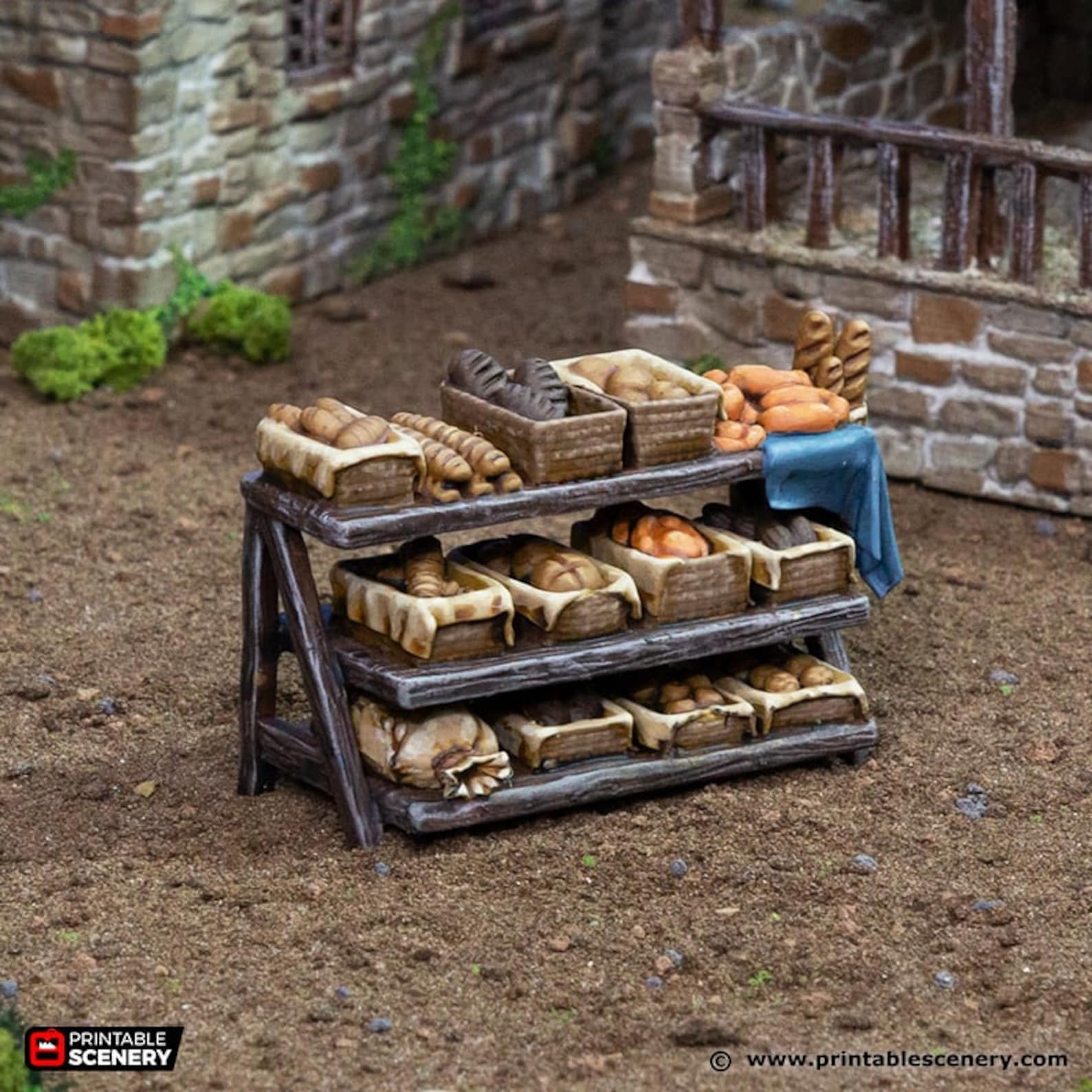 Baker Dnd Terrain for Dungeons and Dragons, D&D, D and D, Miniature ...