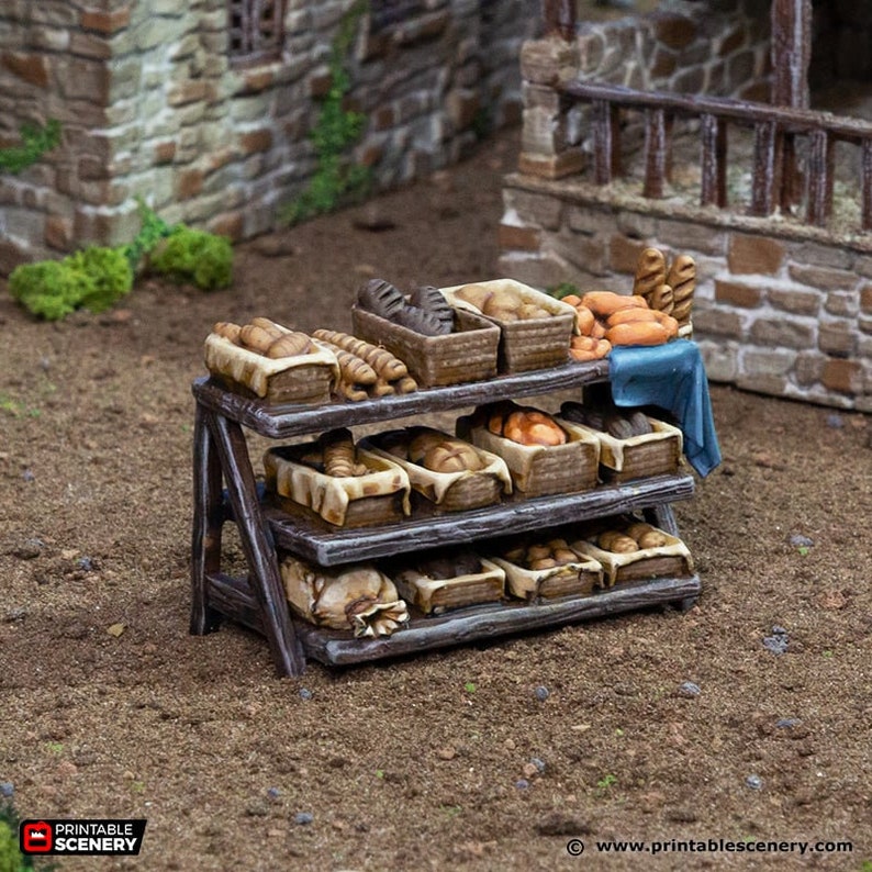 Baker Dnd Terrain for Dungeons and Dragons, D&D, D and D, Miniature ...
