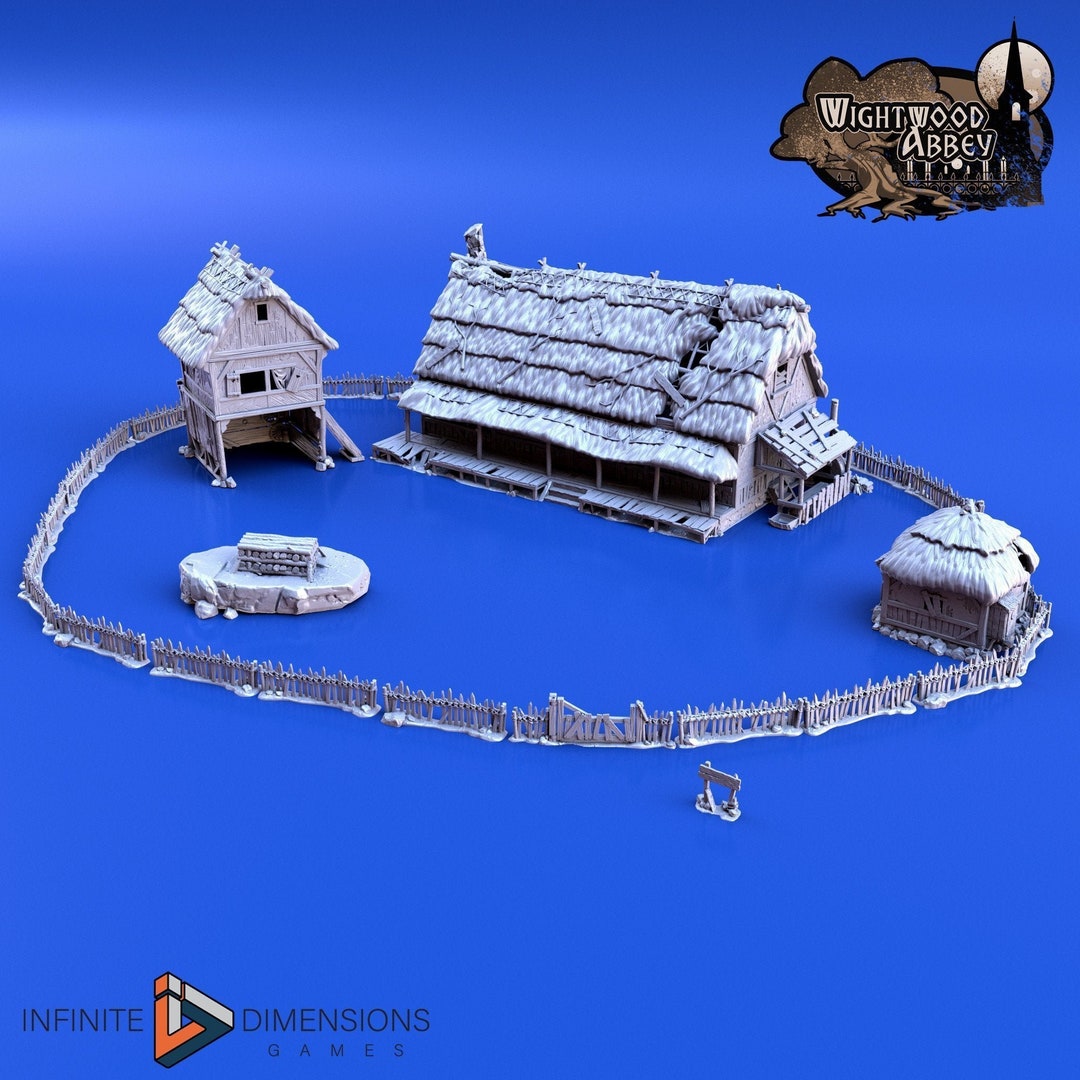 Infirmary of the Plagued Dnd Miniature Terrain | Dungeons and Dragons ...