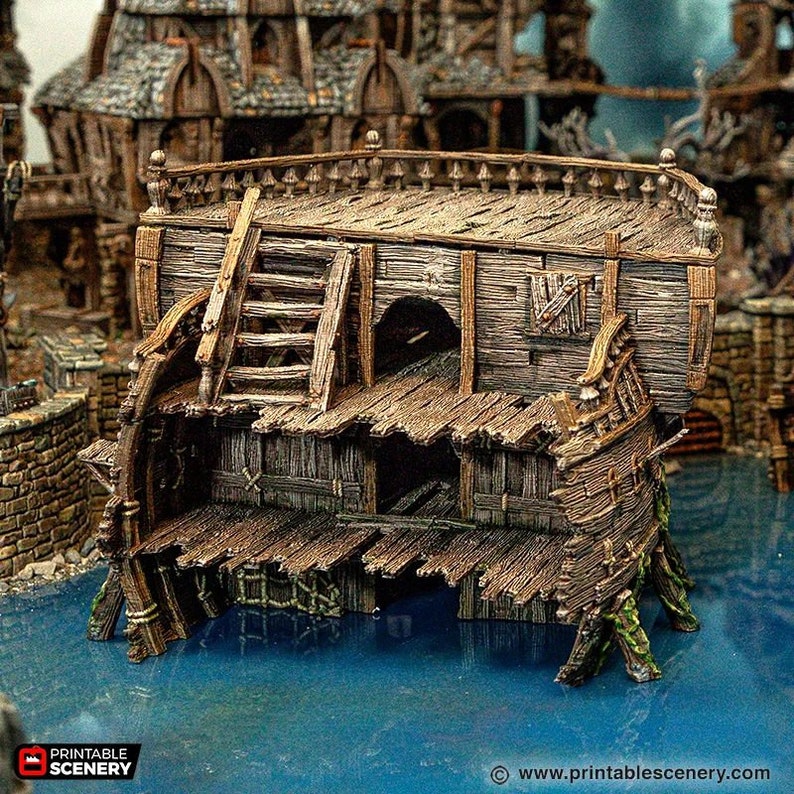 The Shipwrecked Siren Dnd Terrain, Dungeons and Dragons Terrain, Cities ...