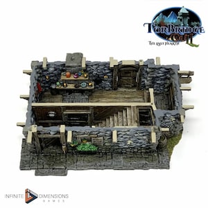 Torbridge Cull Milats’ Townhouse Terrain Dnd Miniature Terrain for ...