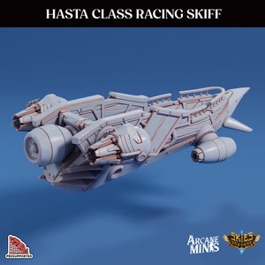 Hasta Class Racing Skiff Ship Dnd Terrain, Dungeons and Dragons, Dnd ...