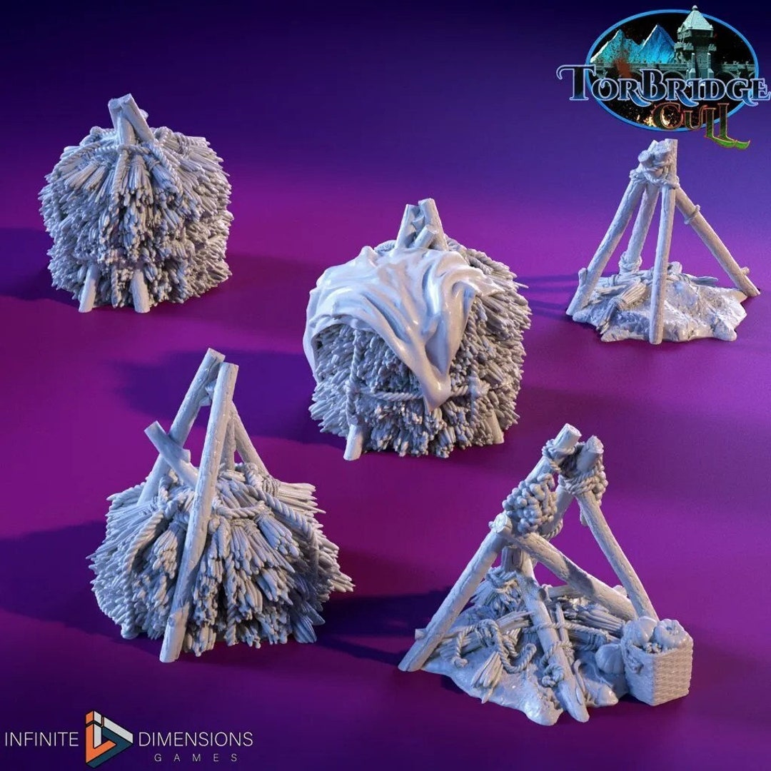 Torbridge Cull the Haystacks Dnd Miniature Terrain for Dungeons and ...