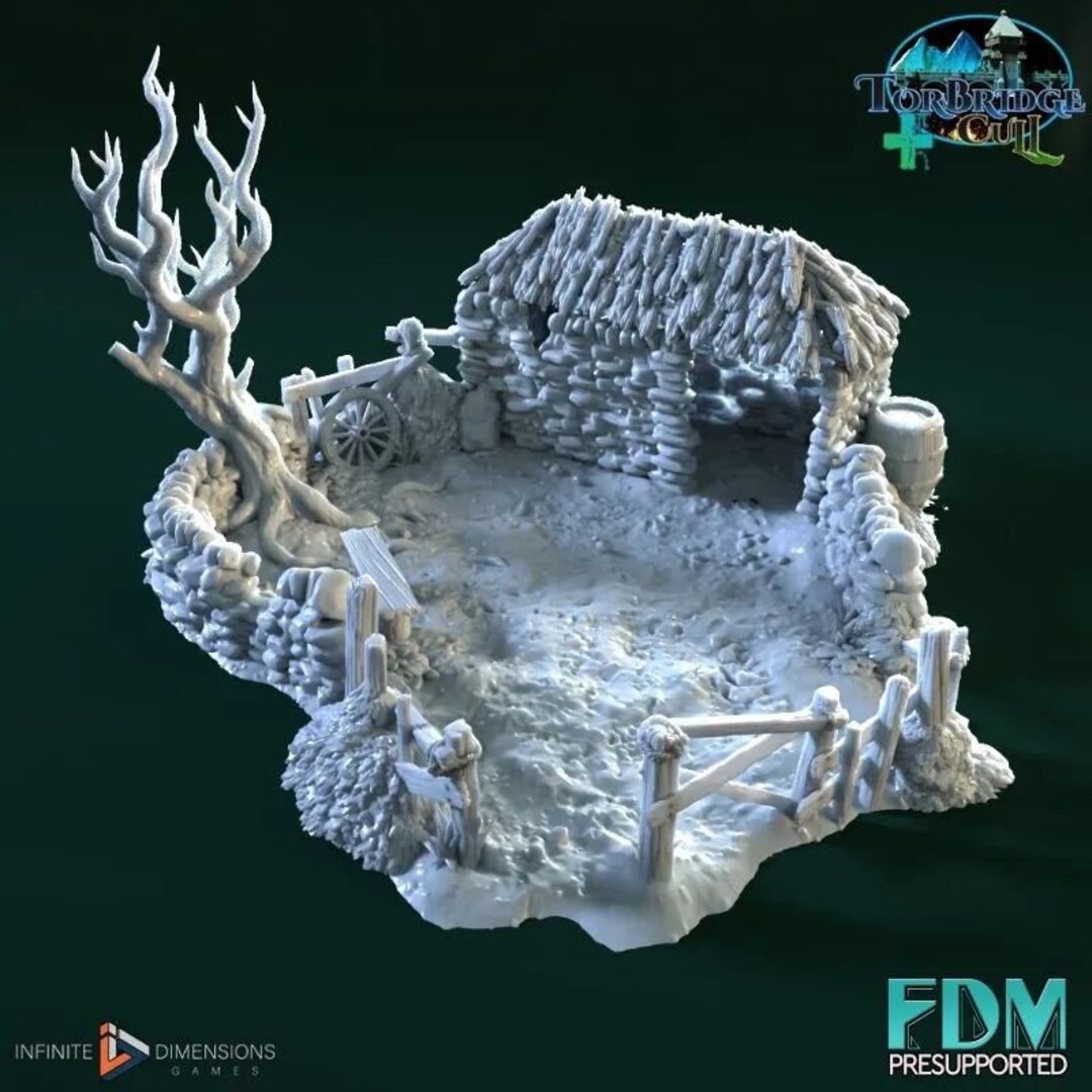 Torbridge Sheep Paddock Terrain Dnd Miniature Terrain for Dungeons and ...