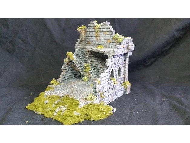 28mm | 32mm Modular Fantasy Ruins 1 Terrain |dnd Terrain | Pathfinder ...