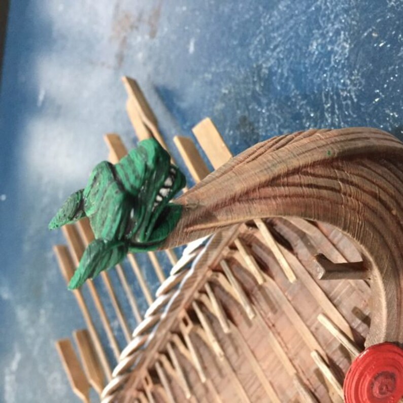 Dnd Terrain Viking Longship Ship - Dwarves, Elves and Demons | 28mm ...