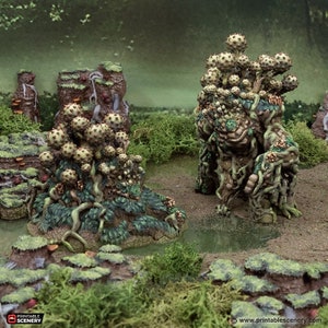 Gloaming Shambling Mound Monster Set Dnd Terrain, Dungeons and Dragons ...