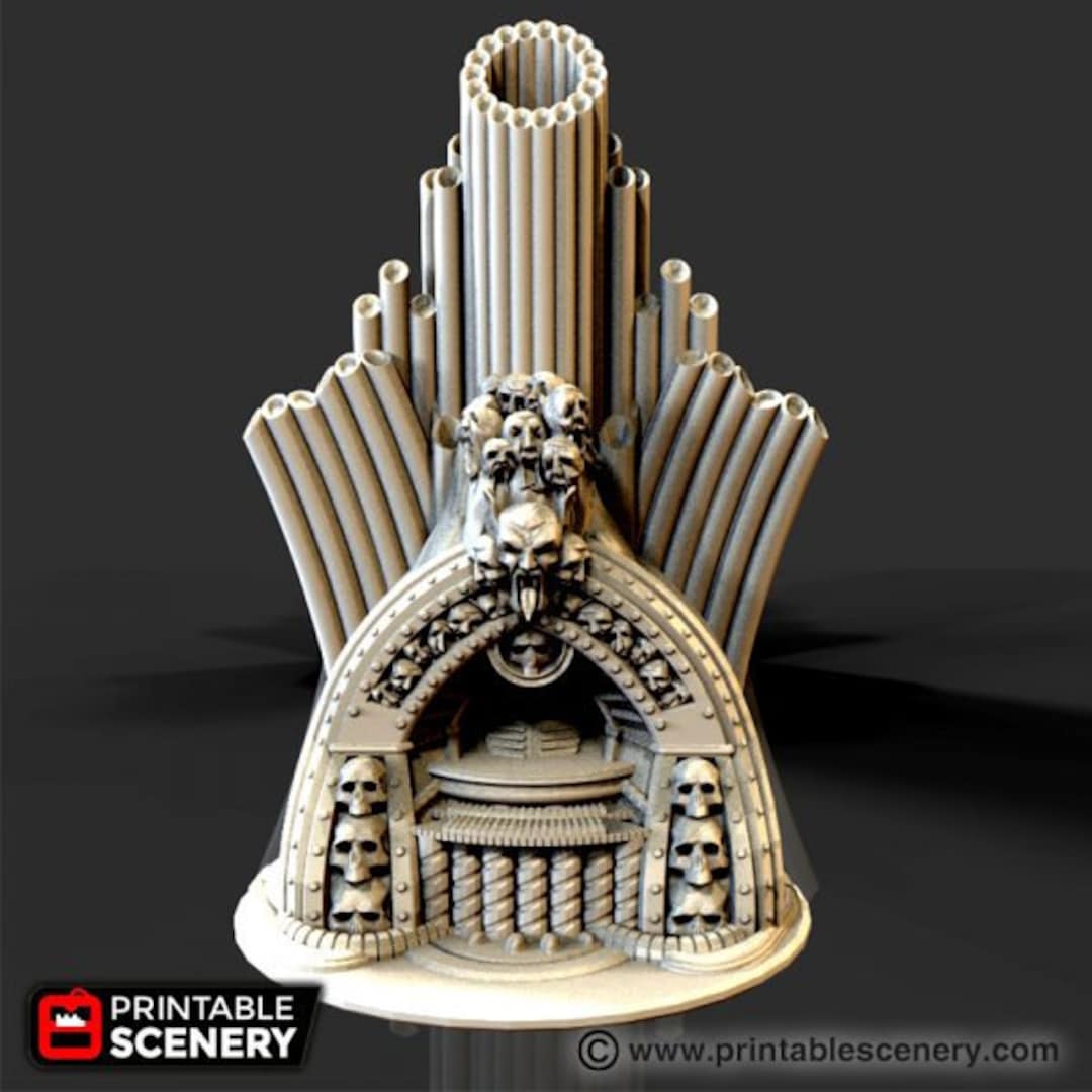 Dnd Terrain Demon Organ of Souls | Dnd D&D 28mm Miniature Terrain ...
