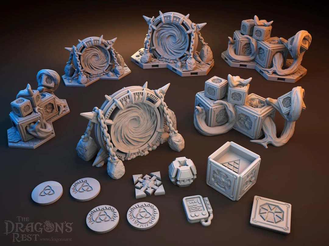 Trihex Citadel and the Corrupted Relics of Doom 40k Terrain for Sci Fi ...