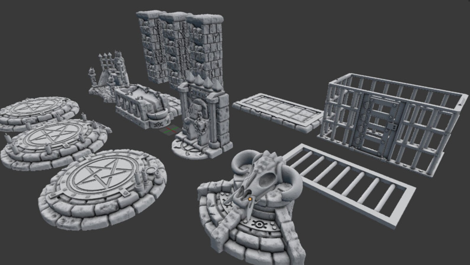Occult and Evil Dnd Miniature Terrain | Dungeons and Dragons, D&D ...